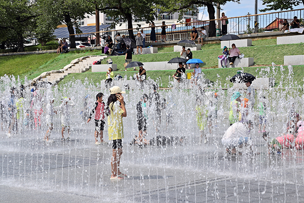 정읍천 '미로분수 물놀이장' 19일부터 운영